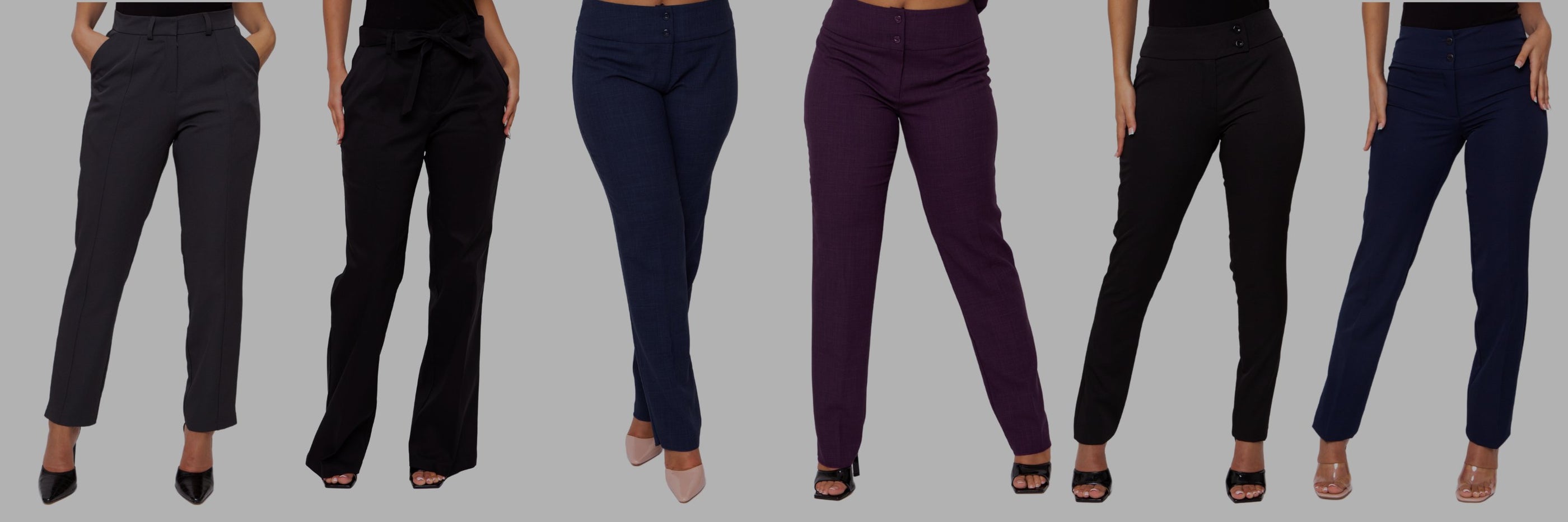Salon Work Trousers | Smart, Stretchy, Wide and Straight Leg Pants