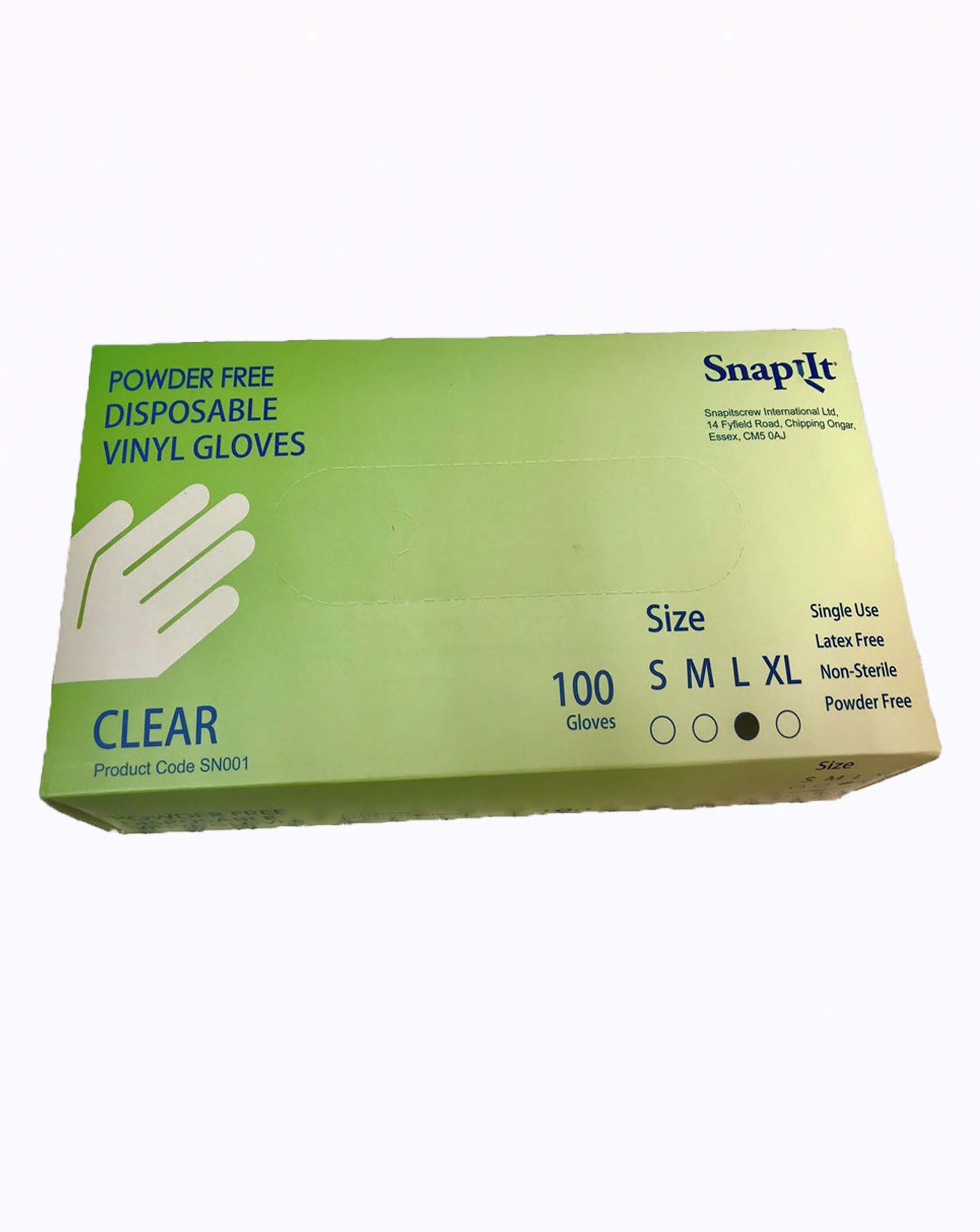 Clear Vinyl Powder Free Gloves | Disposable Examination Gloves